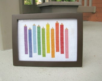 Teacher cross stitch | Etsy