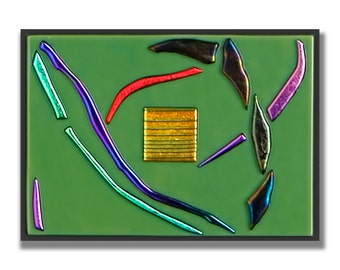 Modern Artisan Studio Jewelry Kiln-formed by RobinEvansStudio