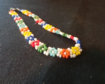 Daisy chain anklet | Etsy