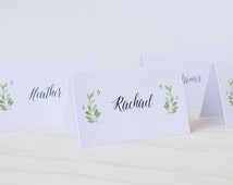 Unique spring place cards related items | Etsy