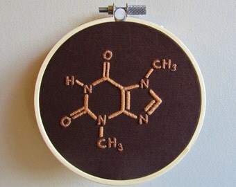 Chemistry embroidery | Etsy