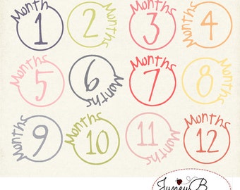 Girly numbers | Etsy