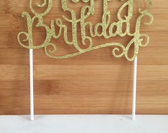 Unique sparkle cake topper related items | Etsy