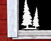 Unique pine tree decals related items | Etsy
