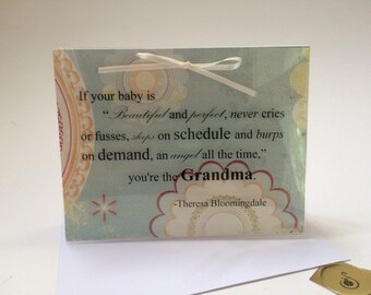 New grandma card | Etsy