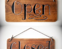 Unique open closed sign related items | Etsy