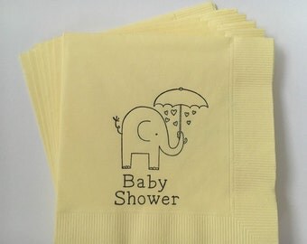 Elephant napkins | Etsy