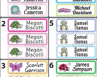 Caterpillar name tag | Etsy