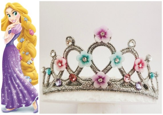Rapunzel Flower Tiara Rapunzel Crown Tangled Crown Tangled