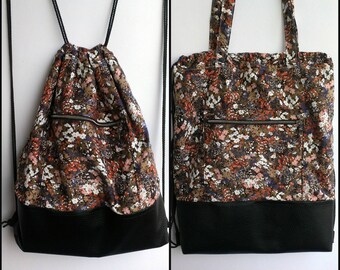 Floral backpack | Etsy