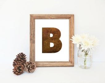 Masculine monogram | Etsy