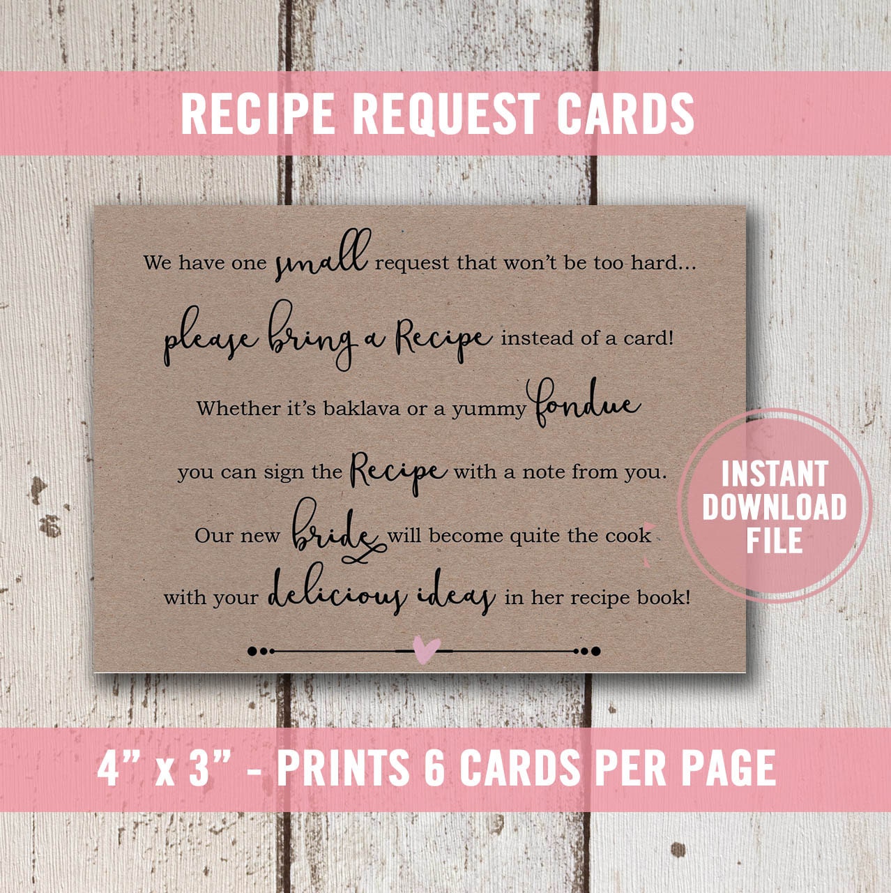 Bridal Shower Invitation Bridal Shower Recipe By ShadesOfGrace1 bridal-shower-invitation-bridal-shower-recipe-by-shadesofgrace1