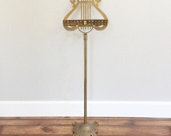 Items similar to Harp Desk - Lever Celtic Harp Music Stand - fits on ...