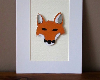 Fox cutout | Etsy