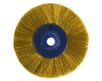 8 Soft Brass Bristle Brush Jewelry Tool for Cleaning