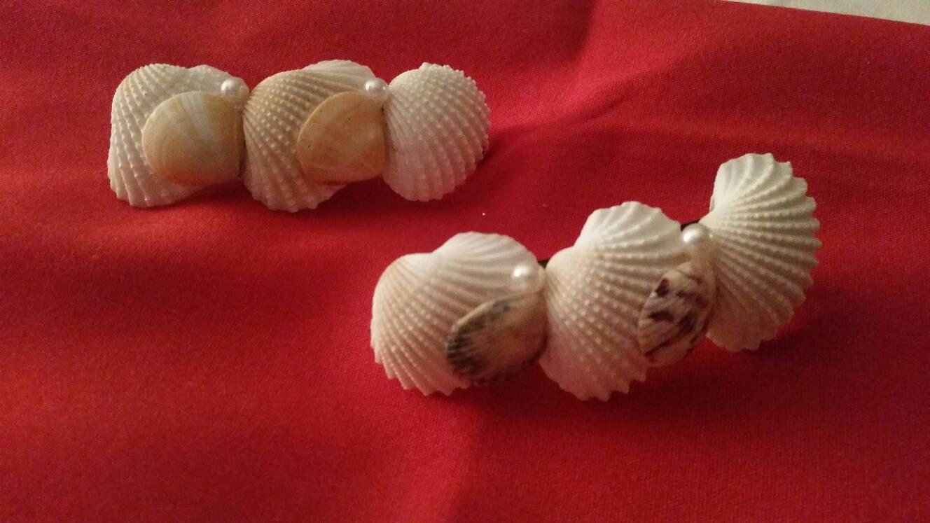 Seashell Hair Clip Coastal Clip Shell Hair Clip Hair