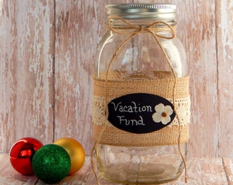 Wedding fund jar | Etsy