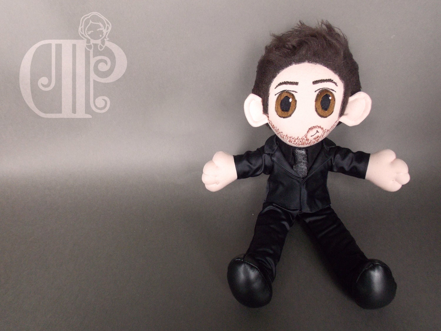 Crowley Supernatural Doll Plushie Toy Mark by MrDollsyPlushberley