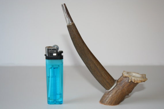 Deer Antler Smoking Pipe