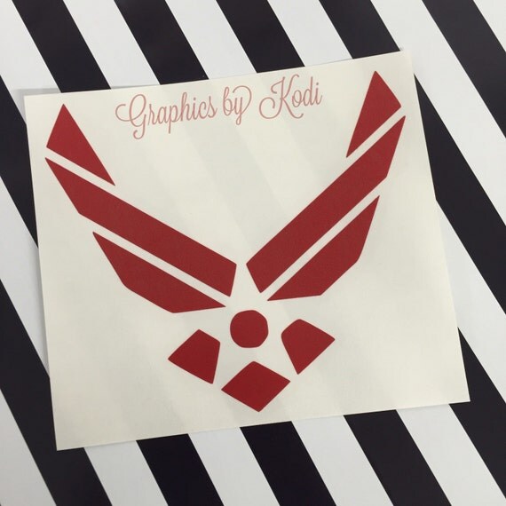Air Force Decal United States Air Force Decal by GRAPHICSBYKODI
