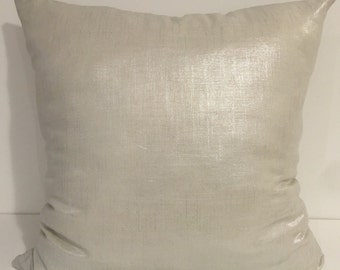 Silver pillows | Etsy