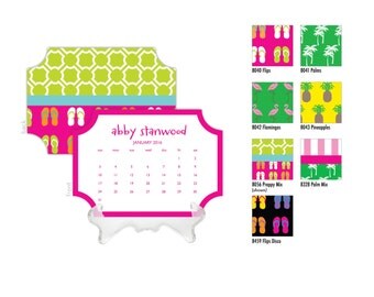 Preppy calendar | Etsy