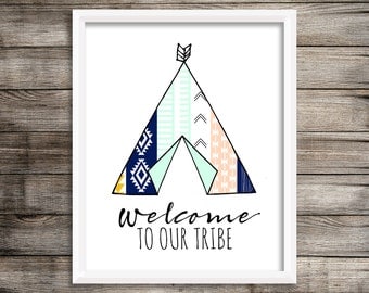 Welcome to our tribe | Etsy