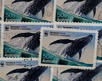 Unique whale stamp related items | Etsy