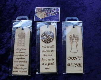 Doctor who bookmark | Etsy