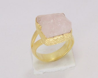 Large stone ring | Etsy