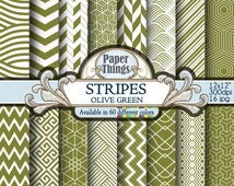 Unique olive green chevron related items | Etsy