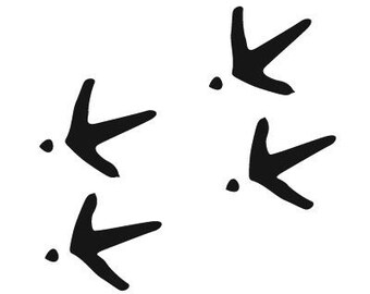 Turkey tracks | Etsy