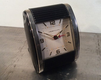 Vintage travel clock | Etsy