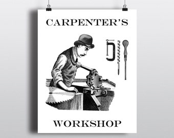 Workshop sign | Etsy