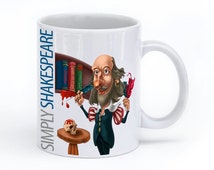 Unique shakespeare mug related items | Etsy