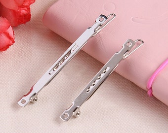 Metal barrette | Etsy