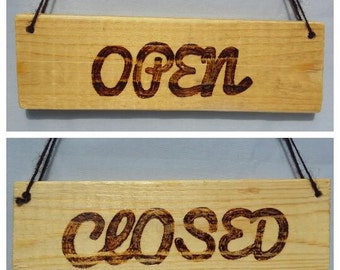 Open closed sign | Etsy