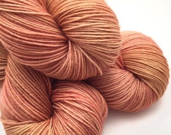 Rose gold yarn | Etsy