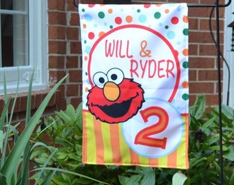 Sesame street flag | Etsy