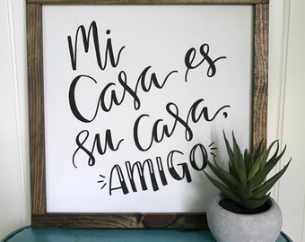 Mi casa | Etsy