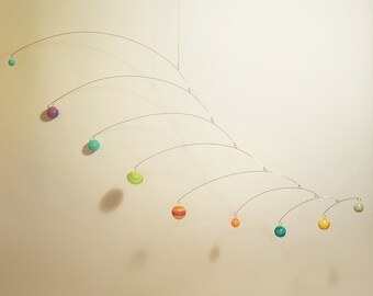 Hanging solar system | Etsy