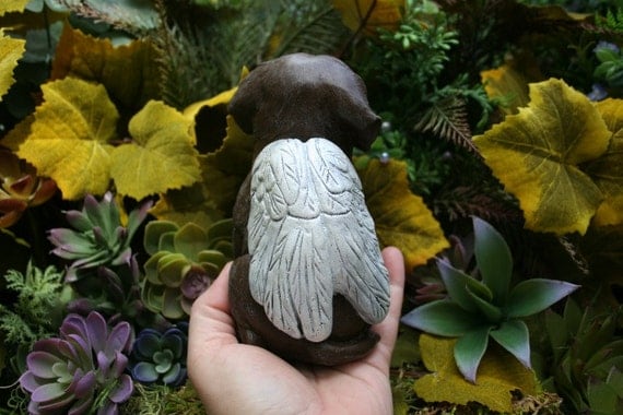 Chocolate Lab Dog Angel Chocolate Labrador Retriever