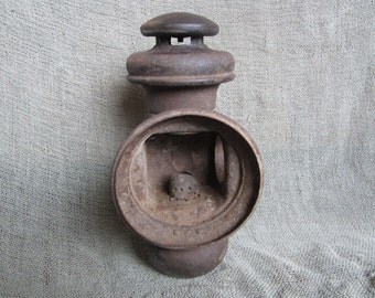 Antique headlamp | Etsy