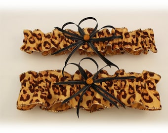 Leopard garter | Etsy