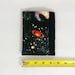 Solar System Passport Wallet planet women passport cover men