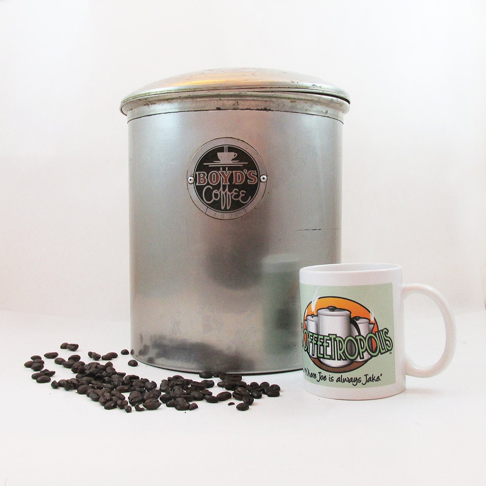 1930s Boyd’s Coffee Restaurant Canister “A Rare Find” – Haute Juice