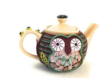Unique teapot | Etsy