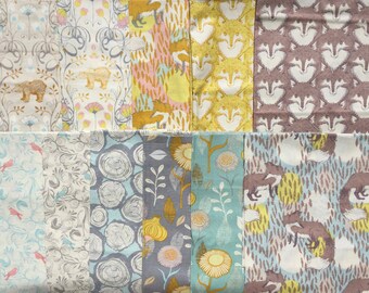 Birch tree quilt | Etsy