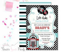 Unique sock hop party related items | Etsy