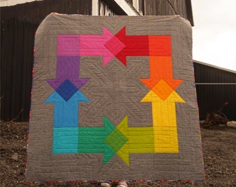 FURY tattoo quilt PDF pattern